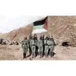 Flag of jordan- Flag of Palestine