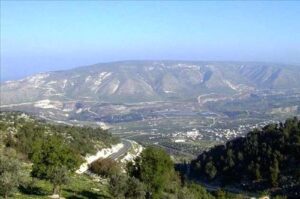 Jordan Valley mountains